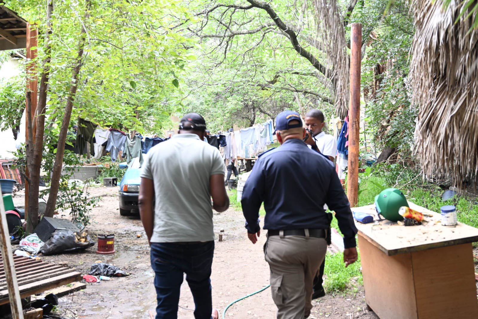 Another Bryanston Drive property raided in Monday morning operation